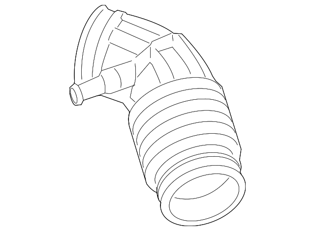 16576-JA000 - Upper Duct - 2007-2013 Nissan Altima | Conicelli Nissan