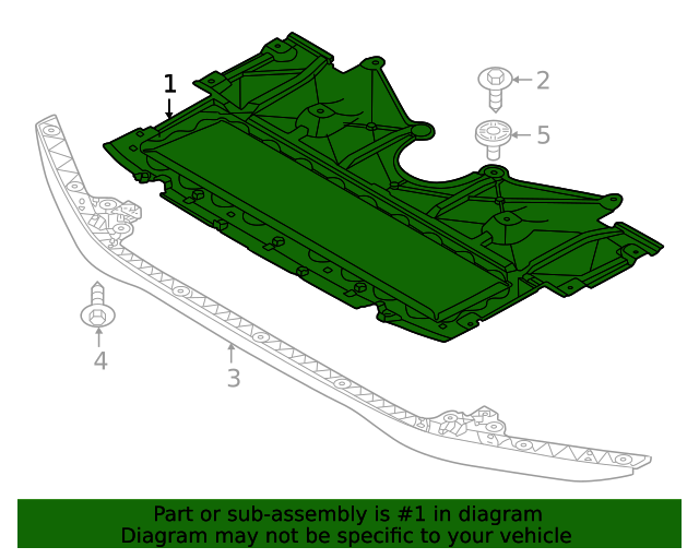 Genuine BMW 51-75-8-074-612 | Under-Engine Shield | FREE Shipping on ...
