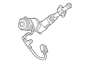 2014-2019 Chevrolet Corvette Steering Column Telescope Actuator Motor ...