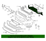 2015-2018 Ford Focus Support F1EZ-17C897-C | TascaParts.com