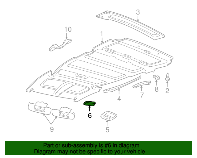 2000-2007 GM Lamp 10408627 | GMPartsDirect.com