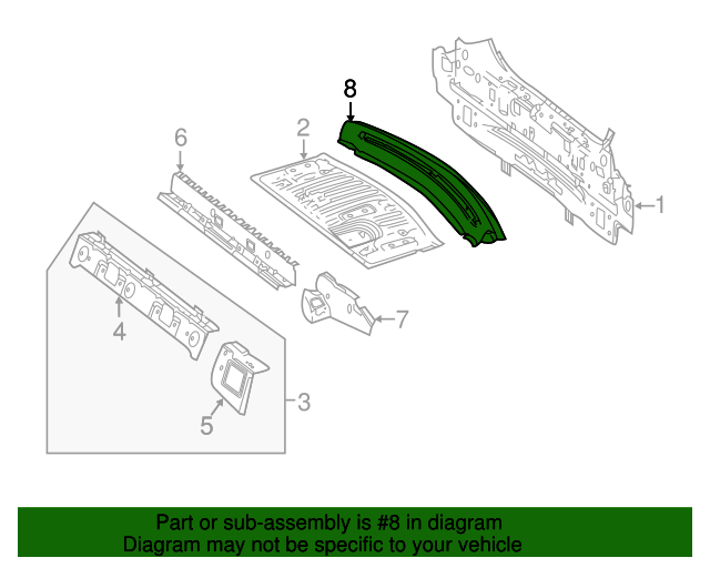 213-640-11-00 - Rear Panel 2017-2023 Mercedes-Benz | Mercedes-Benz USA ...