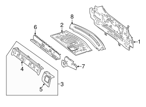 213-640-11-00 - Rear Panel 2017-2023 Mercedes-Benz | Mercedes-Benz USA ...