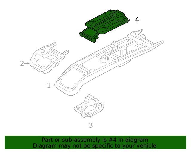 Genuine Armrest Base for 2018-2022 Volvo | Part# 31426284 | Over 30% ...