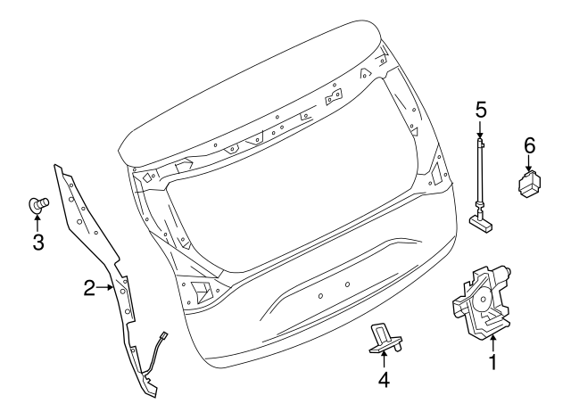 90500-7FM0A - Lock Assembly 2017-2024 Nissan | Nissan Parts ...