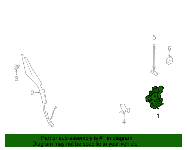 90500-7FM0A - Lock Assembly 2017-2024 Nissan | AutoNationParts.com
