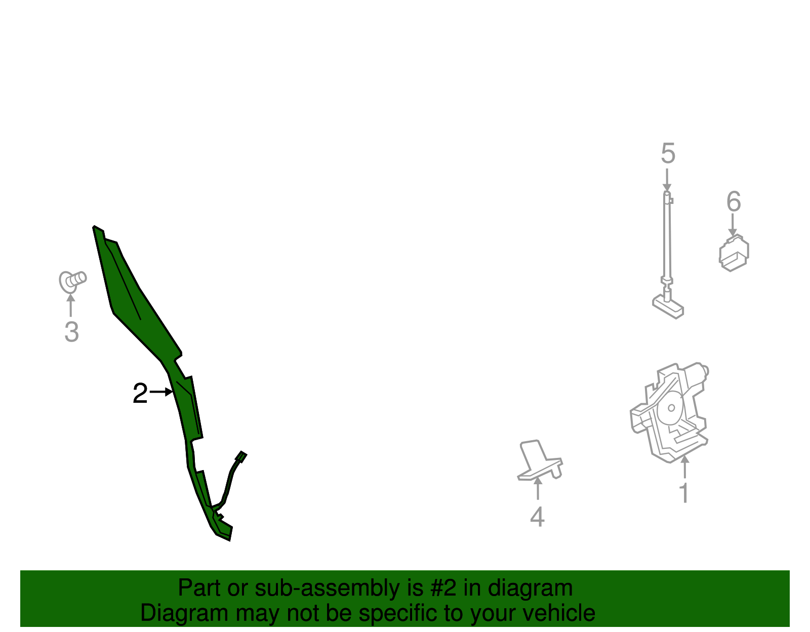2015-2024 Nissan Murano Pinch Sensor 90569-5AA0B | Nissan Parts Store
