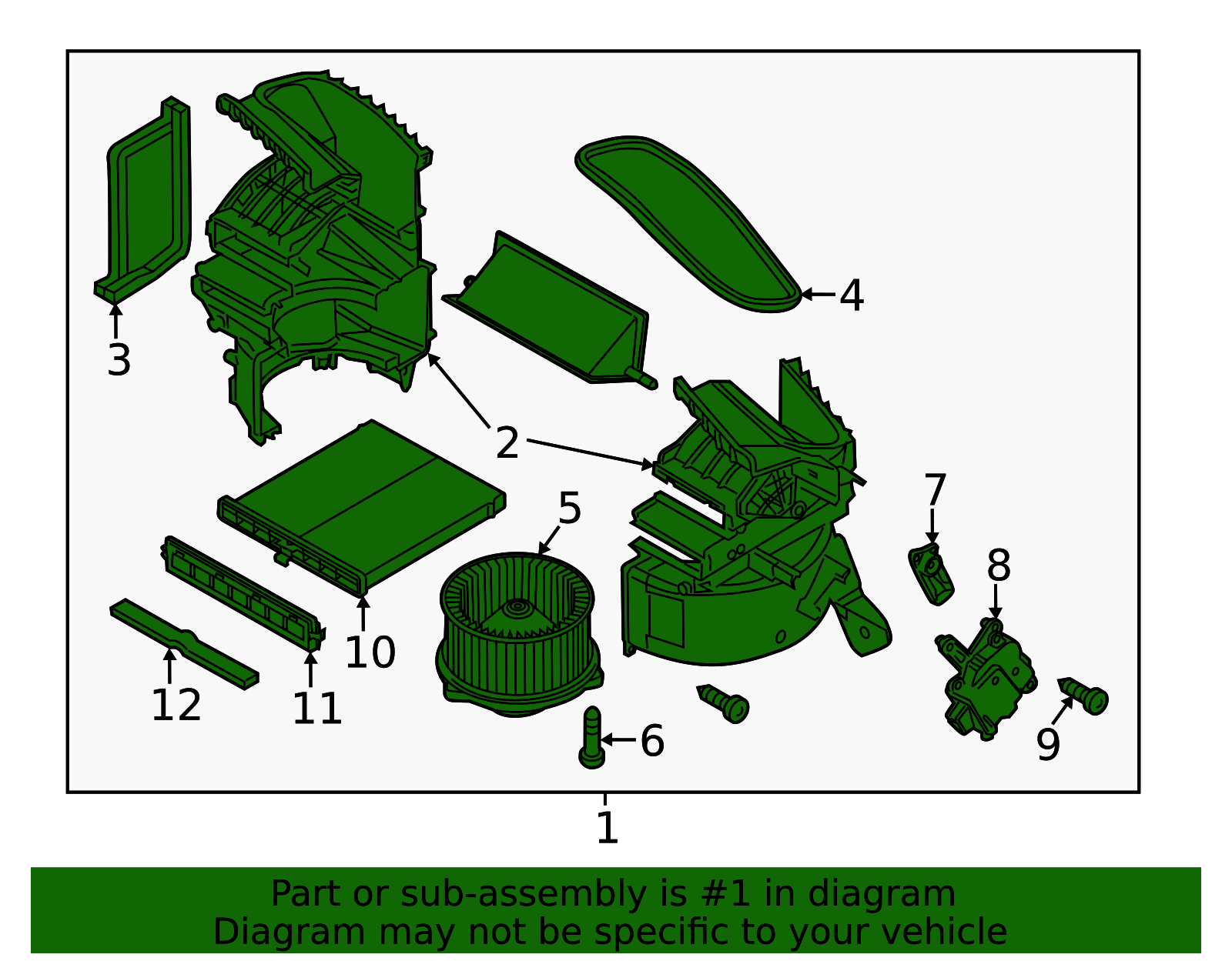 2014-2021 Mazda 6 Blower Assembly GRF5-61-140 | NewAutoParts.com