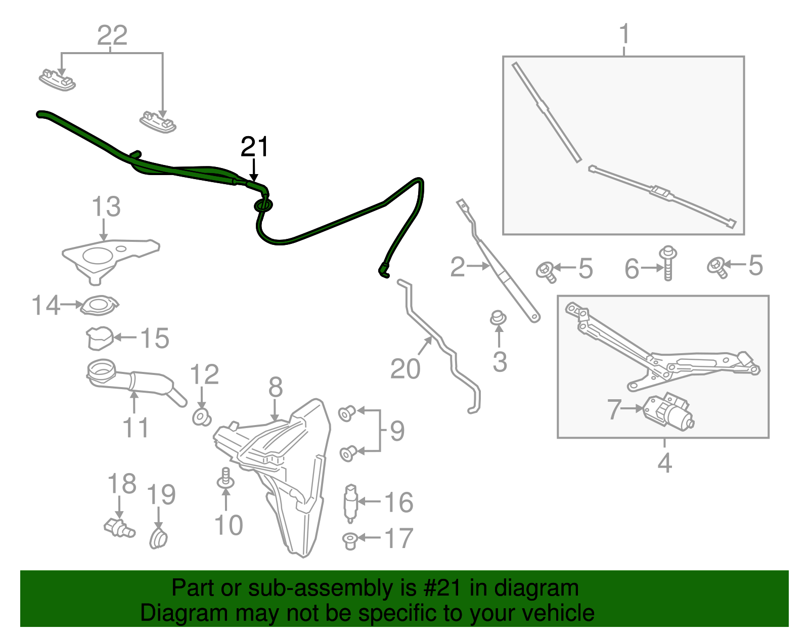 2012-2024 Porsche Windshield Washer Hose Connector 991-628-667-06 ...