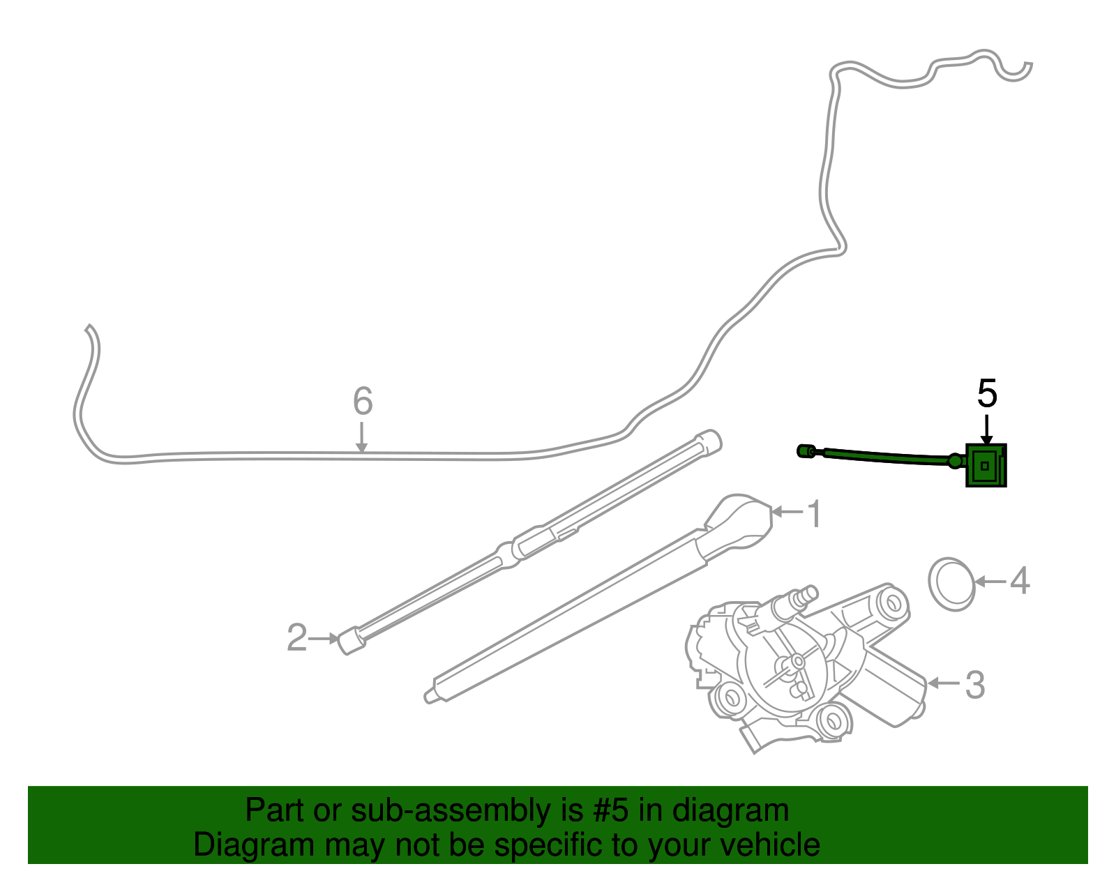 2017-2019 Infiniti QX30 Washer Nozzle 28972-5DA0A | Infiniti of Orland Park