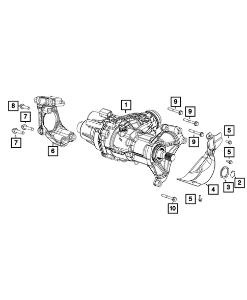 Power Transfer Unit Assembly for 2018 Jeep Compass | Mopar eStore