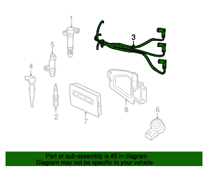 2008-2012 Mopar Cable Set 5149211AE | TascaParts.com
