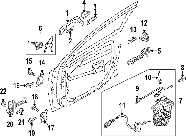 81310-AT000 - Latch Assembly 2023-2024 Kia | Kia.Parts Store