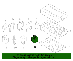 5L3Z-13350-AA - Flasher Relay - 2004-2014 Ford | Lasco Auto Parts
