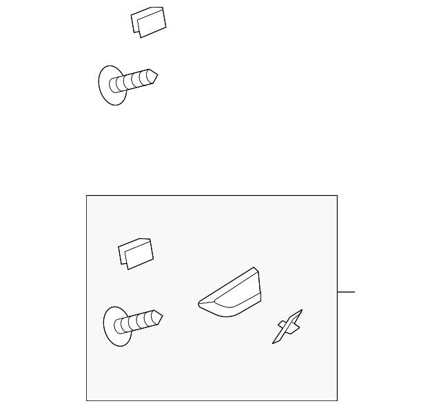 877F2-R5000 - Upper Molding 2021-2022 Kia Sorento | Kia.Parts Store