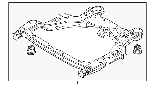 2013-2019 Ford Engine Cradle jg1z5c145a | TascaParts.com