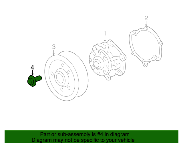 2004-2009 GM Bolt 11519512 | GMPartsDirect.com