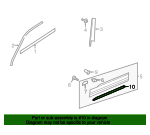 2018-2024 Volkswagen Tiguan Lower Molding Trim 5NA-853-332-A-2ZZ | OEM ...