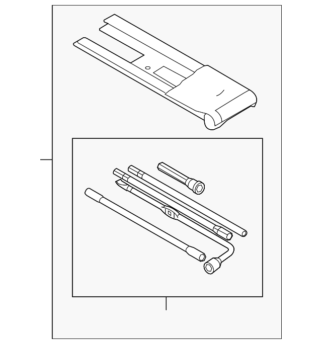 2010-2022 Ford Tool Bag HC3Z-17005-G | TascaParts.com