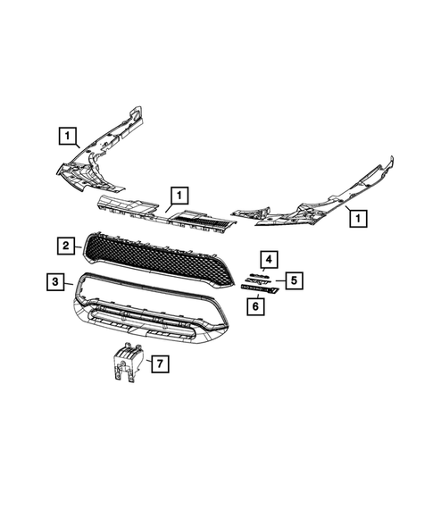 Grilles for 2020 Dodge Durango | OEM Parts Online