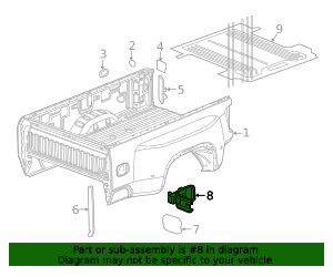 2020-2023 GM Fuel Tank Filler Pipe Housing 84749794 GM | GMPartsDirect.com