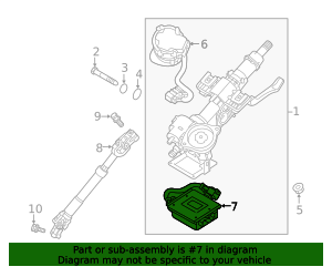 56340-J9200 - Steering Column Control Module 2022-2023 Hyundai Kona ...