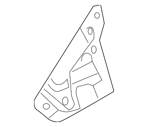 2010-2016 Cadillac SRX Fender Rear Bracket - Driver's Side (LH ...