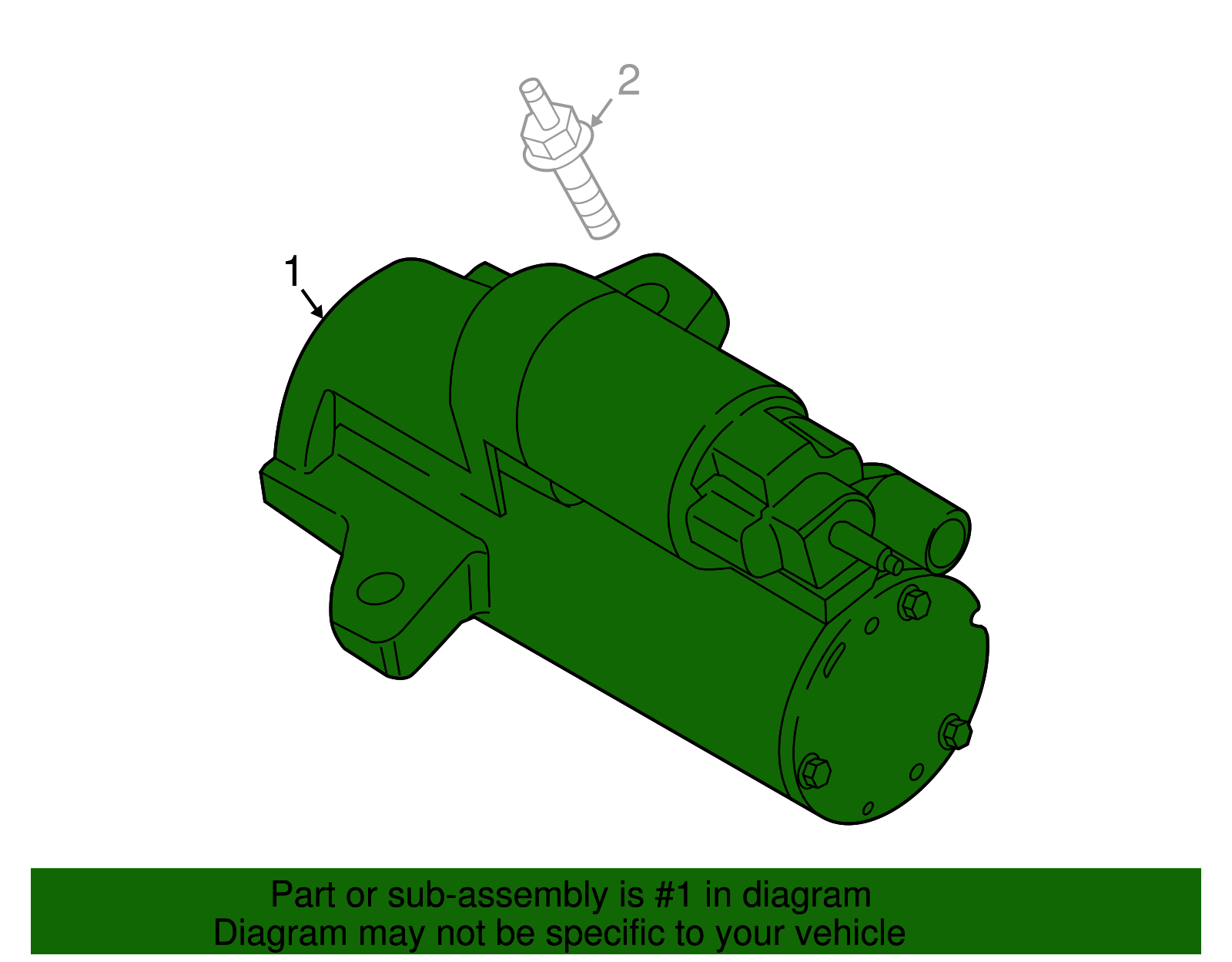 2015-2020 Ford Motorcraft™ Starter SA-1058 | OEM Parts Online