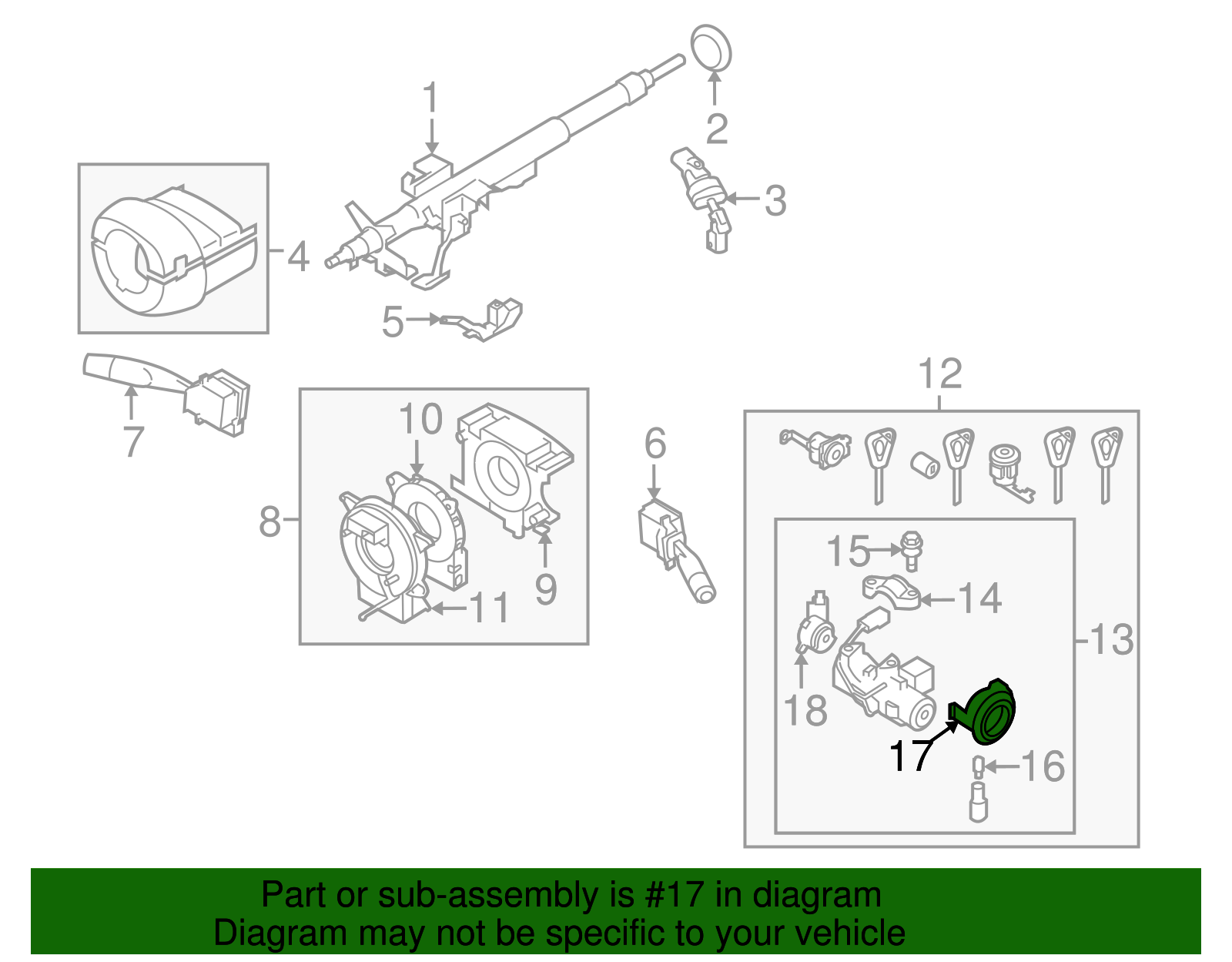 88215AG000 - Ignition Immobilizer Module 2008-2014 Subaru | Subaru ...
