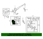 2011-2014 Subaru Clock Spring 83196FG030 | Subaru Parts Store