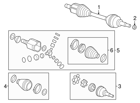 Drive Axles for 2020 Chevrolet Spark | QuirkParts