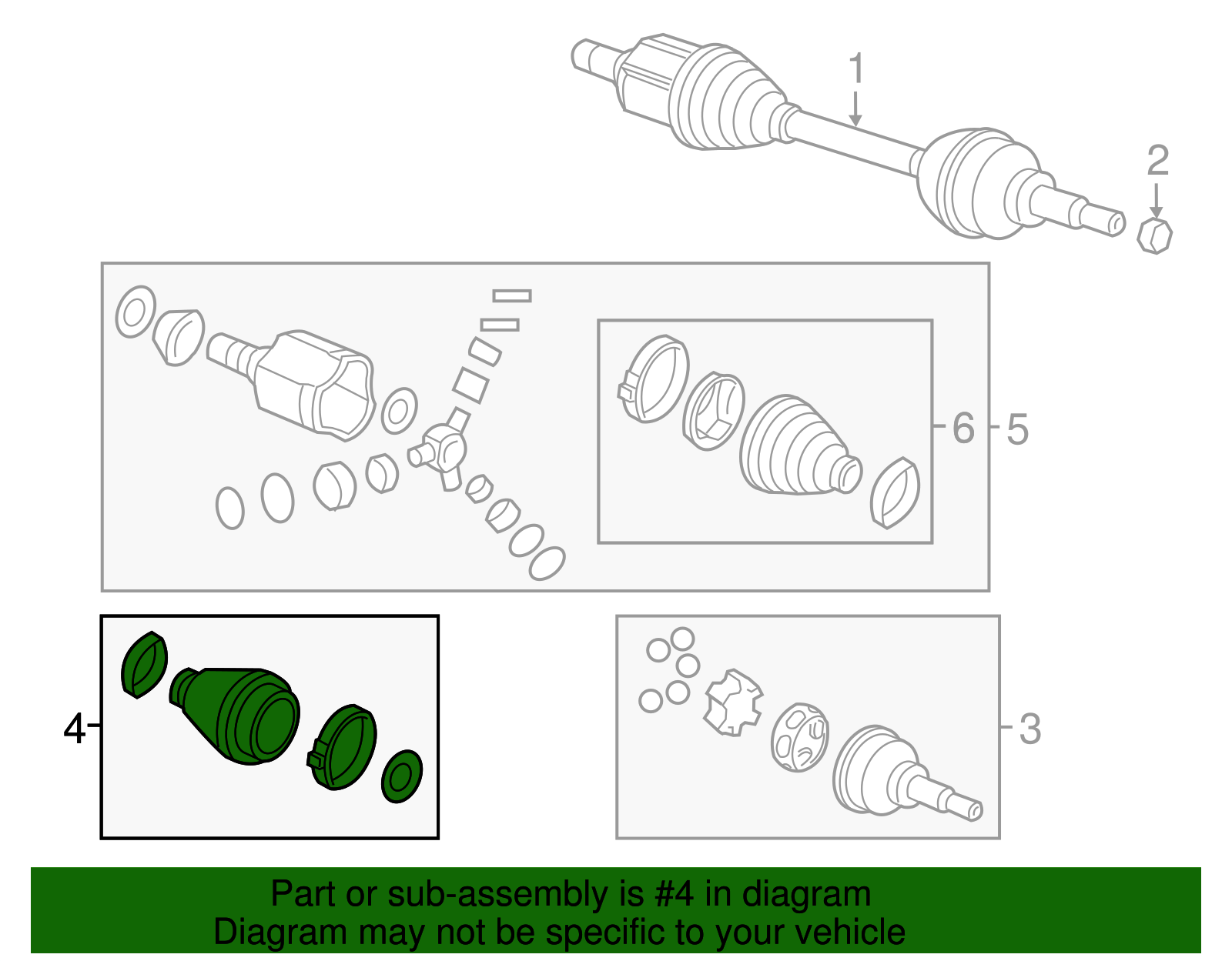 2016-2022 Chevrolet Spark F (S)Boot Kit 42697371 GM | GMPartsDirect.com