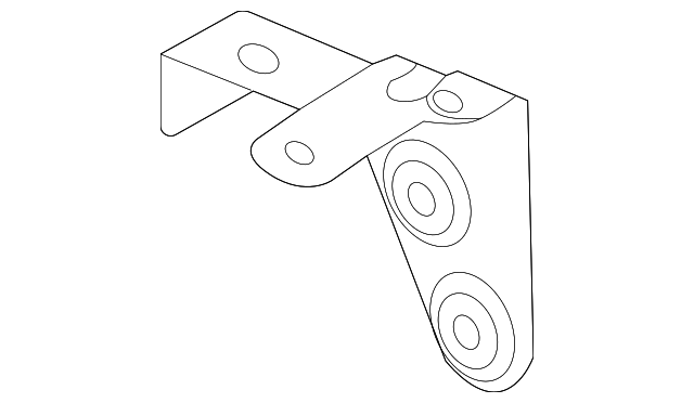 2020-2024 Chevrolet Body Driver Side Front Fender Upper Front Bracket ...