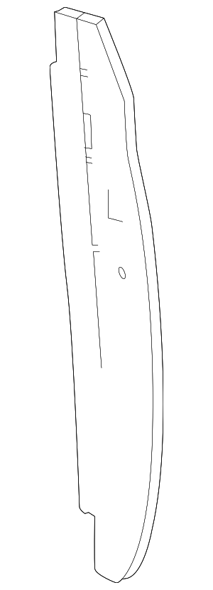 2020-2023 Chevrolet Front Passenger Side Fender Insulator 84567837 ...