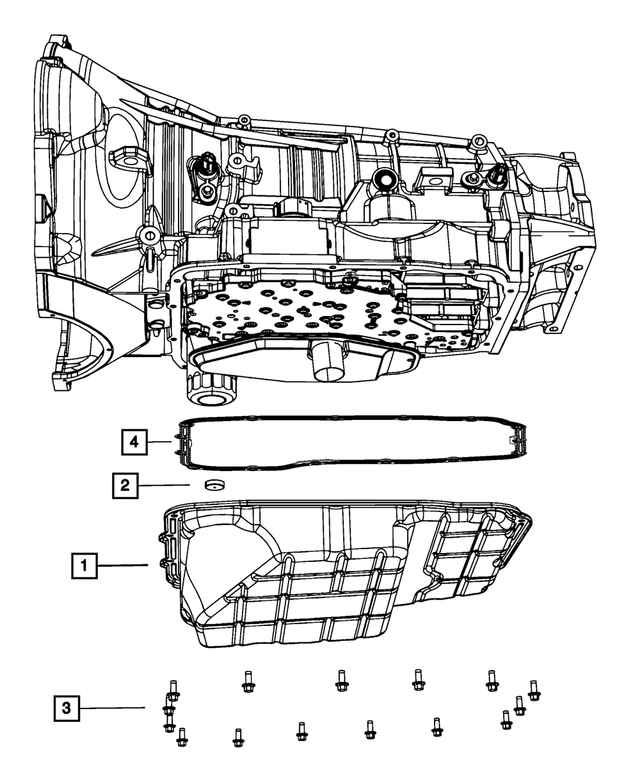 2018-2024 Ram Oil Pan Gasket 68425659AA | My Mopar Parts