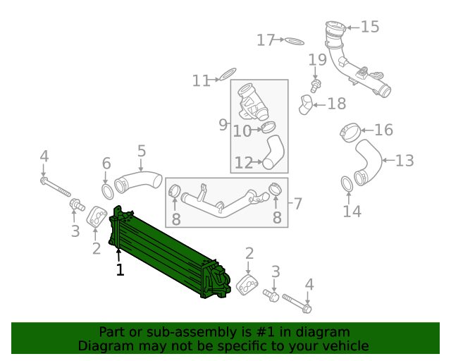 31410892 - Intercooler 2017-2024 Volvo | AutoNationParts.com