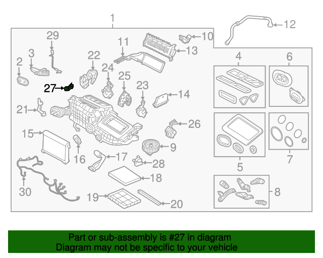 Genuine OEM Door Actuator Part# LR093014 Fits 2018-2021 Land Rover ...