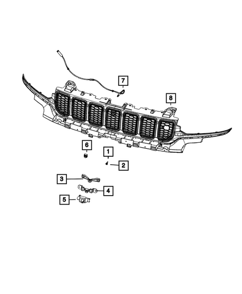 Wiper and Washer System for 2025 Jeep Grand Cherokee | Mopar eStore