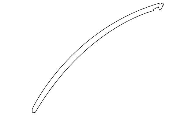 75071-0R010 - Reveal Molding - 2019-2021 Toyota | OEM Genuine Toyota Parts