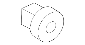 90178-A0061 - Lower Molding Nut - 2014-2023 Toyota | OEM Genuine Toyota ...