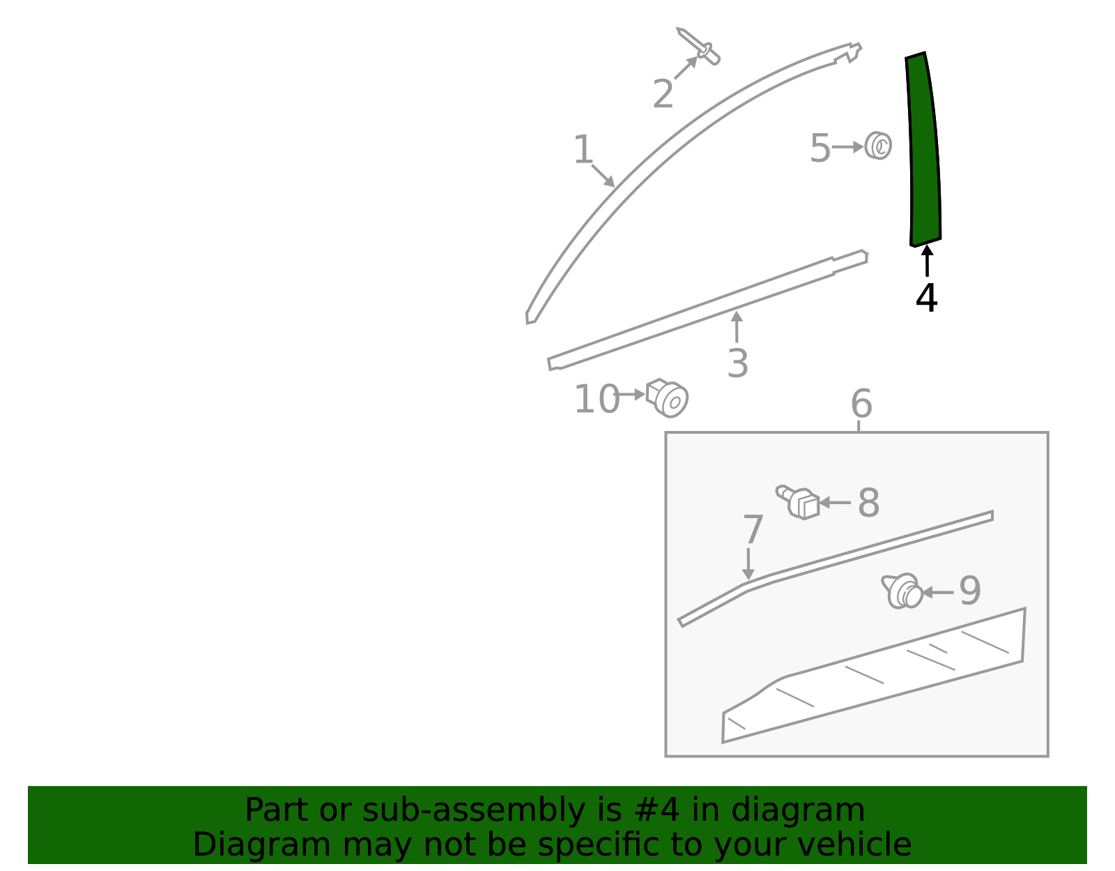 2019-2024 Toyota Applique 75755-0R030 | OEM Parts Online