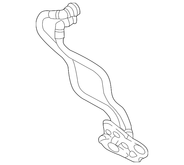 2016-2022 Volvo HVAC Heater Hose Assembly 32138001 | OEM Parts Online