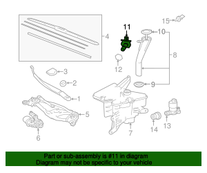 2016-2018 Toyota Level Sensor 85397-02550 | Toyota Parts