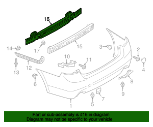 Subaru Impact Bar 57719AL00A | Auto Parts