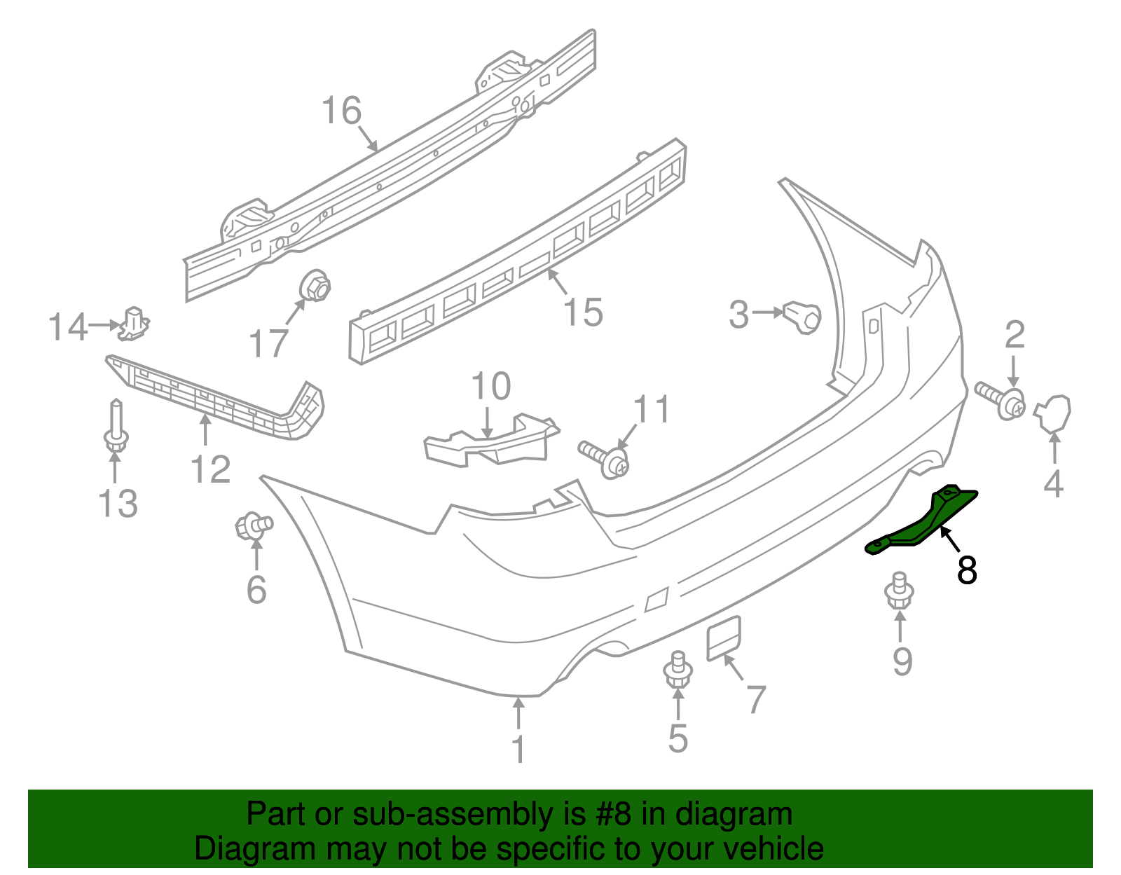 57731AL47A - 2018-2019 Subaru Legacy - Hole Cover | Subaru Parts Deals