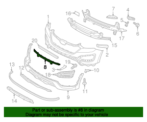2013-2016 Hyundai Santa Fe Sport Grille 86562-4Z000 | OEM Parts Quick