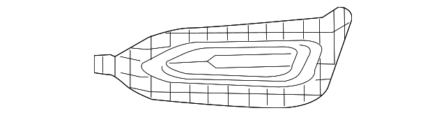 2013-2016 Hyundai Santa Fe Sport Hole Cover 86564-4Z010 | OEM Parts Online