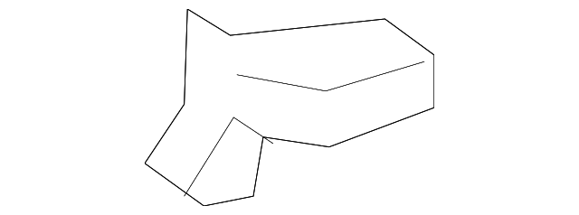 2013-2016 Hyundai Santa Fe Sport Lower Cover Holder 86577-4Z000 | OEM ...