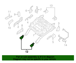 2013-2020 Nissan Pathfinder Track Cover 87557-3JA0A | TascaParts.com