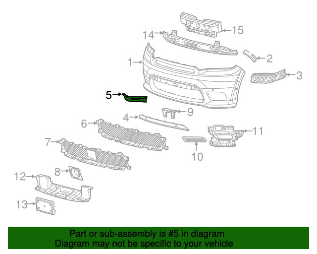2017-2020 Mopar Applique Panel 68299199AC | TascaParts.com